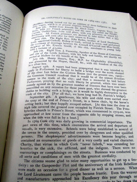1769, Marriage Performed Cork Bishop of Cork Dr. John Butler, Brother ...
