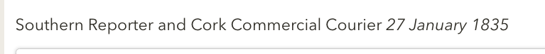 1835 Resolution by Indeprendent Electors (Liberal) of Cork Rickard ...