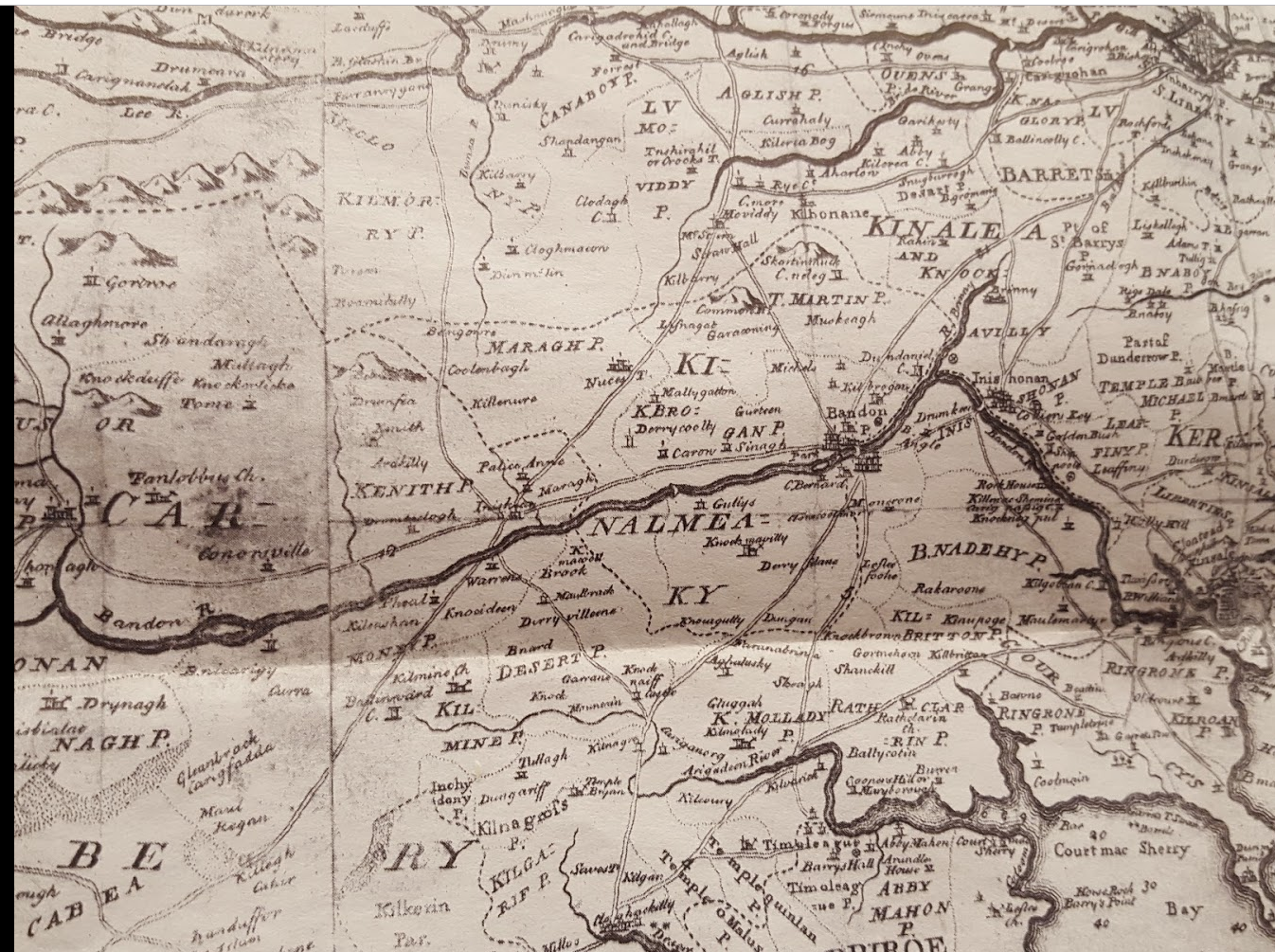 1750, 1774, Maps of Cork from Dr. Charles Smith’s History. | West Cork ...